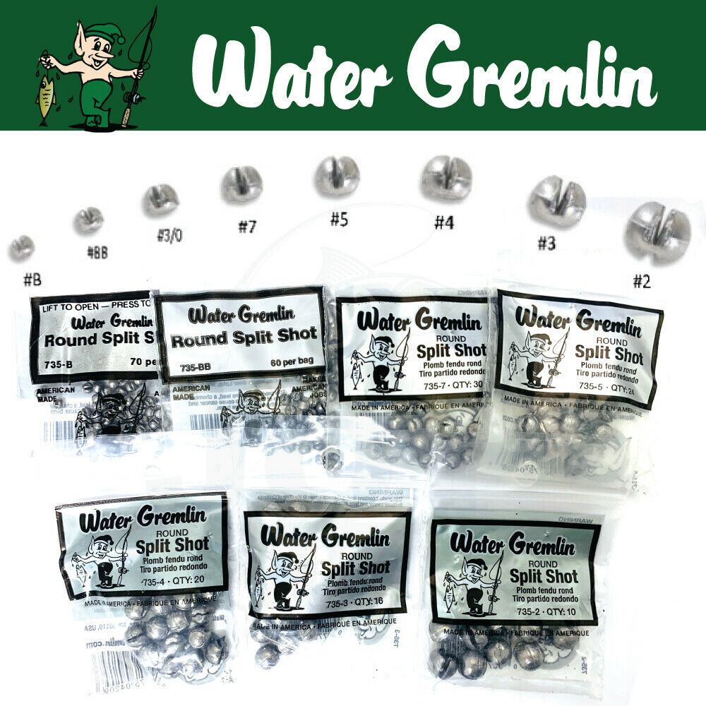 Water Gremlin Removable Split Shot – TuckerTackle